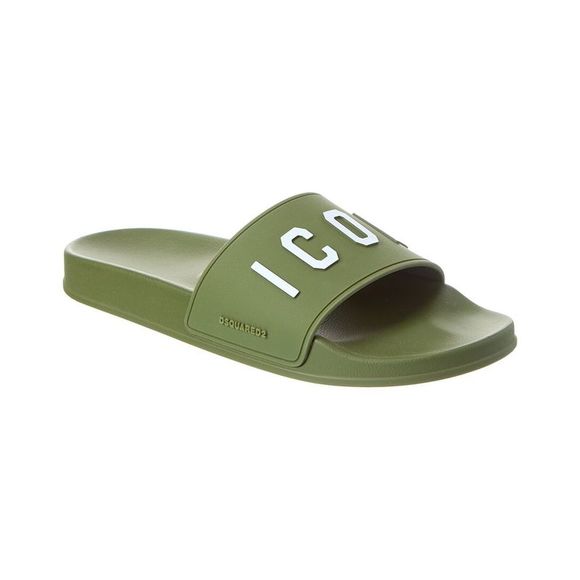 DSQUARED2 | Shoes | Dsquared2 Icon Rubber Slide | Poshmark
